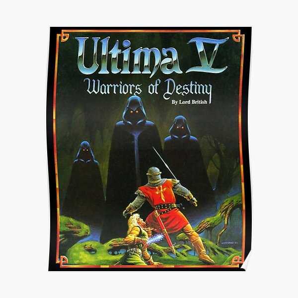 "Ultima V" Poster for Sale by alpsjourney | Redbubble
