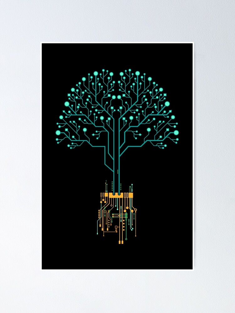 "Tech Tree" Poster for Sale by noeldelmar | Redbubble