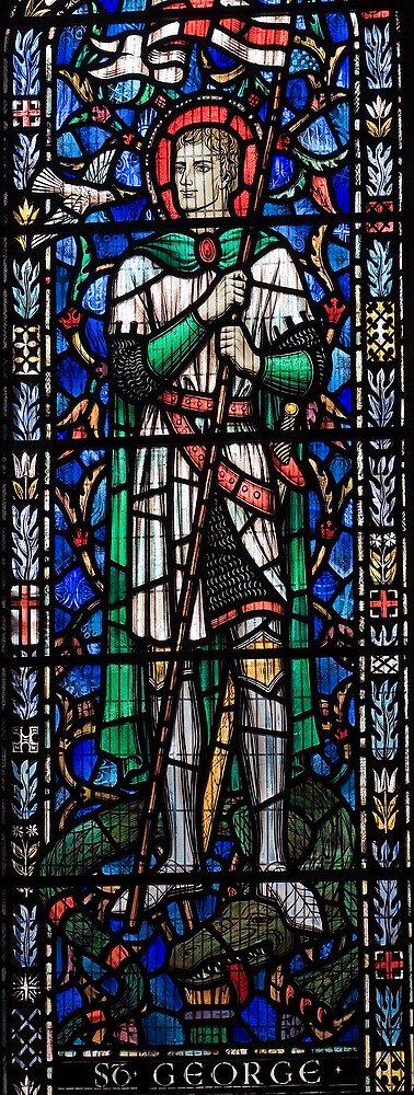 "St George Stained Glass Window" by mike1242 | Redbubble
