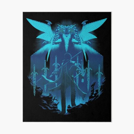 "Blue King" Art Board Print for Sale by Max58 | Redbubble