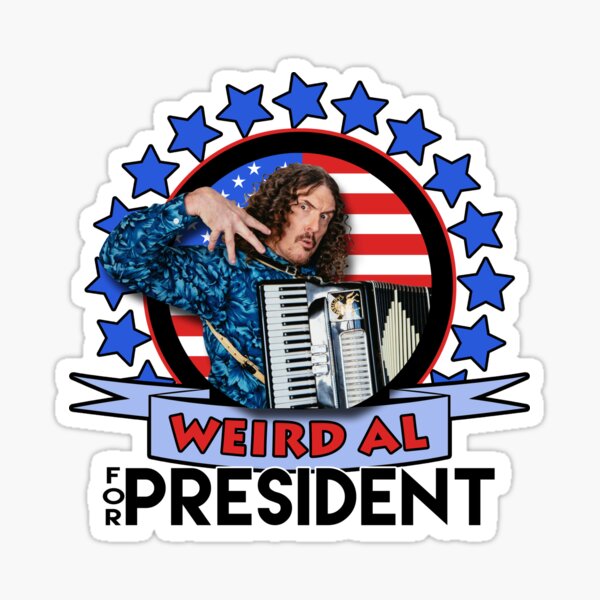 Weird Al Stickers | Redbubble