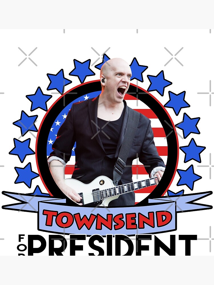 "Devin Townsend For President. Vote for Hevy Devy in the 2020 United ...