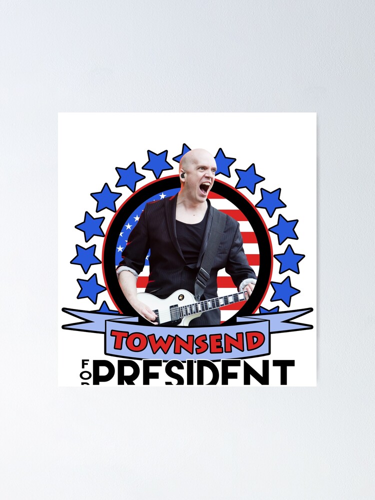 "Devin Townsend For President. Vote for Hevy Devy in the 2020 United ...