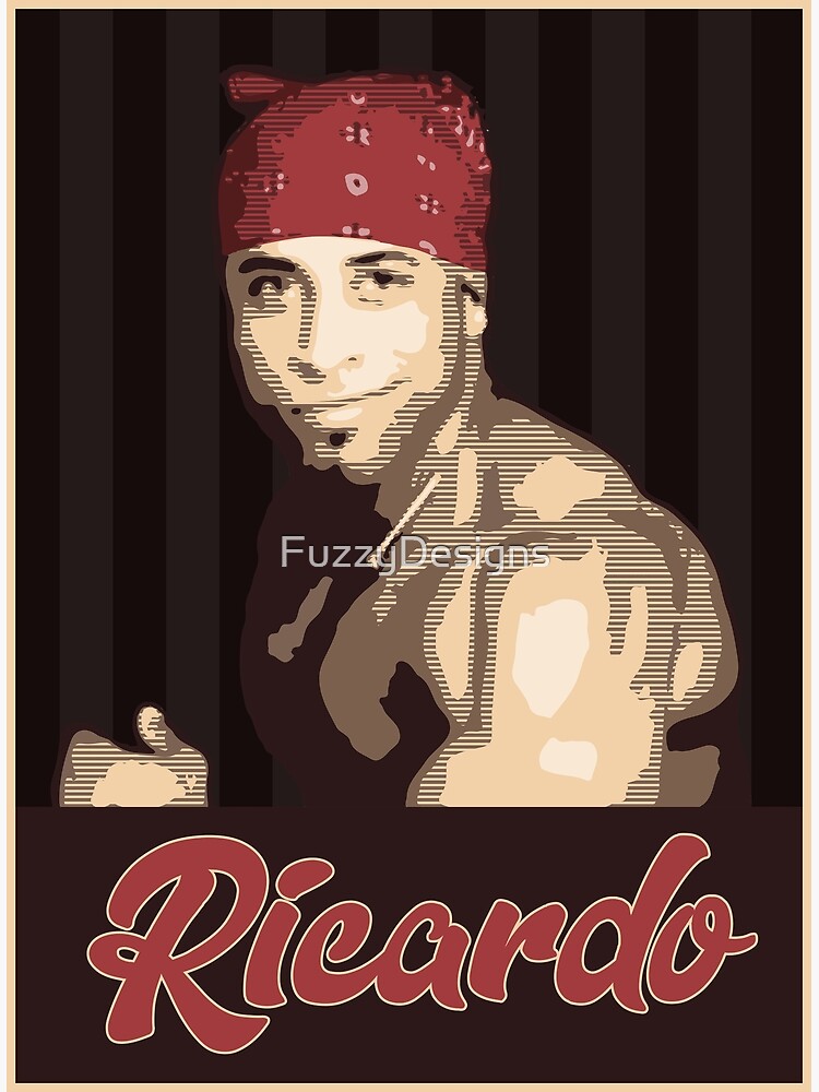 "Ricardo - Ultimate Muscle" Poster for Sale by FuzzyDesigns | Redbubble