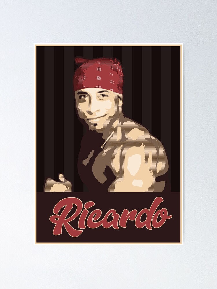 "Ricardo - Ultimate Muscle" Poster for Sale by FuzzyDesigns | Redbubble