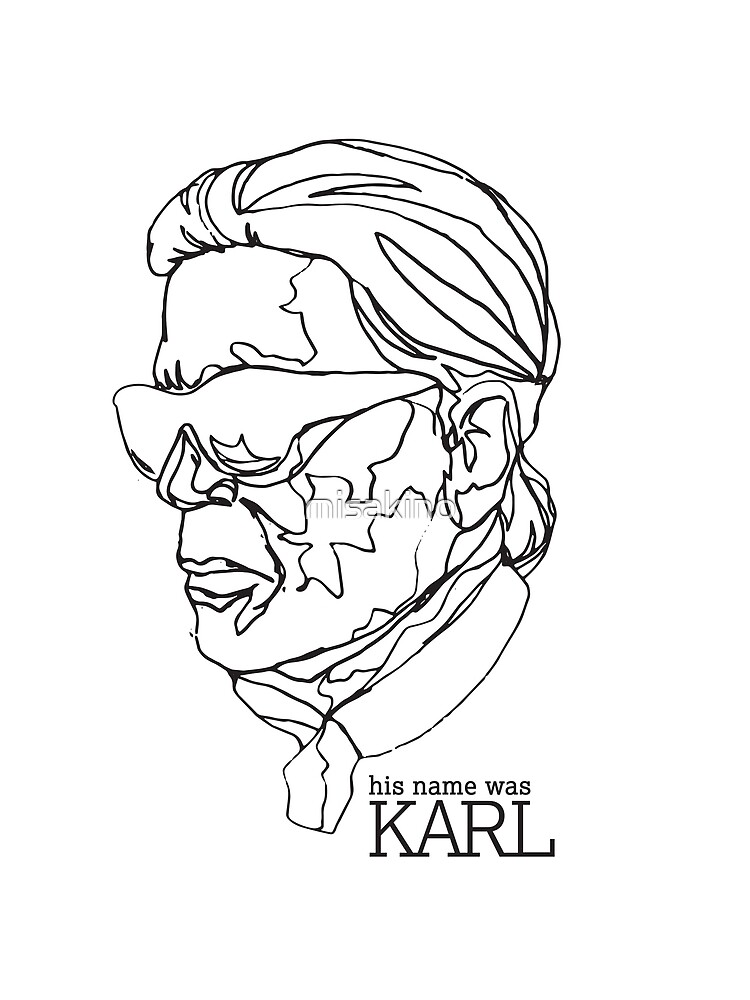 "His Name Was Karl" Poster for Sale by misakino | Redbubble