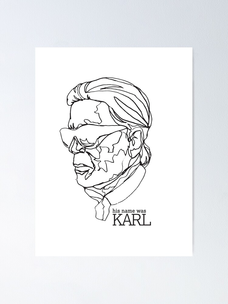 "His Name Was Karl" Poster for Sale by misakino | Redbubble
