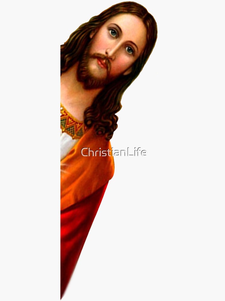"Jesus Is Watching, Christian" Sticker for Sale by ChristianLife ...
