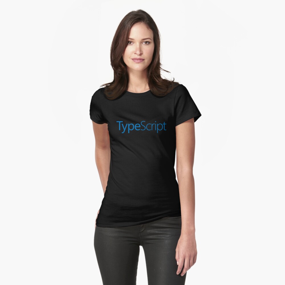 "TypeScript Official Logo (Black)" T-shirt by hellkni9ht | Redbubble