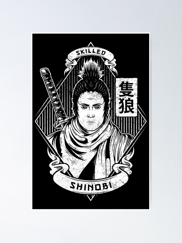 "Skilled Shinobi" Poster for Sale by AlundrART | Redbubble