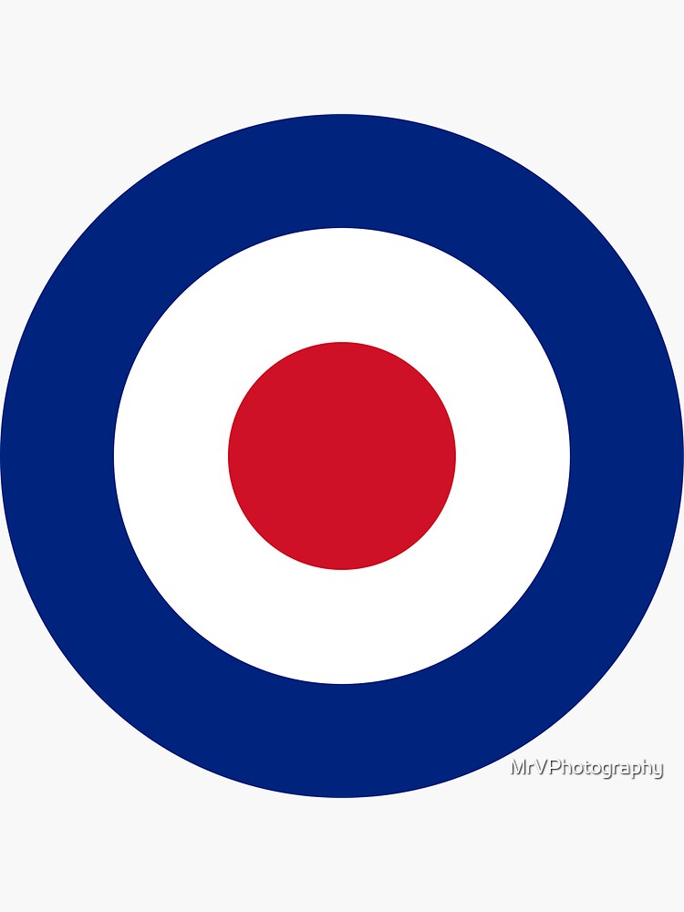 "RAF - Roundel" Sticker von MrVPhotography | Redbubble