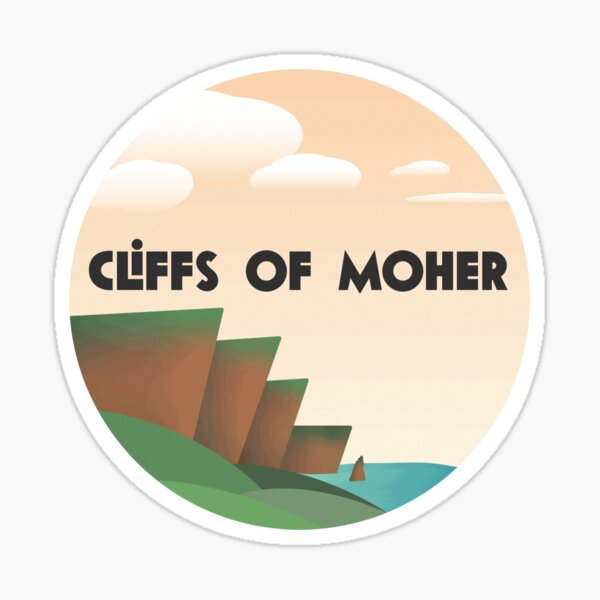 "Ireland - Cliffs of Moher" Sticker by costag3 | Redbubble