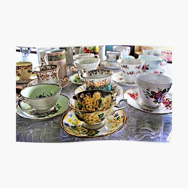 "High Tea" Poster by Lesliebc | Redbubble