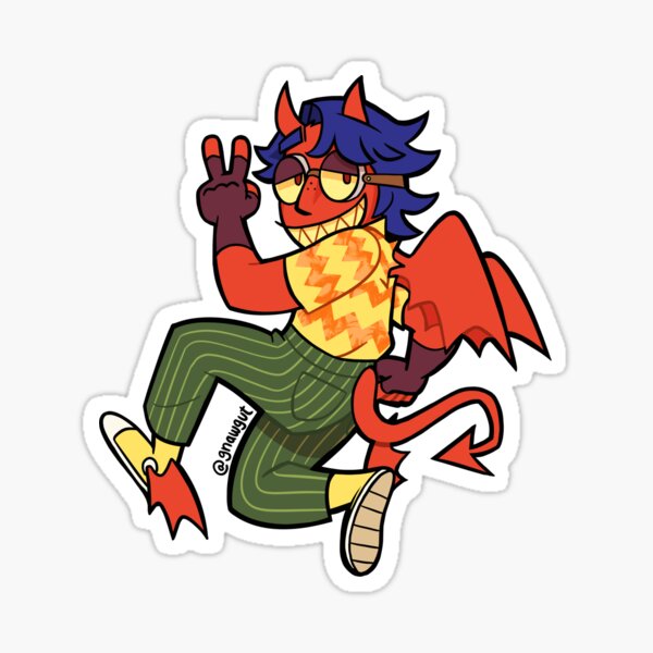 "Go positively bonkers, yeh?" Sticker for Sale by cinsaut | Redbubble