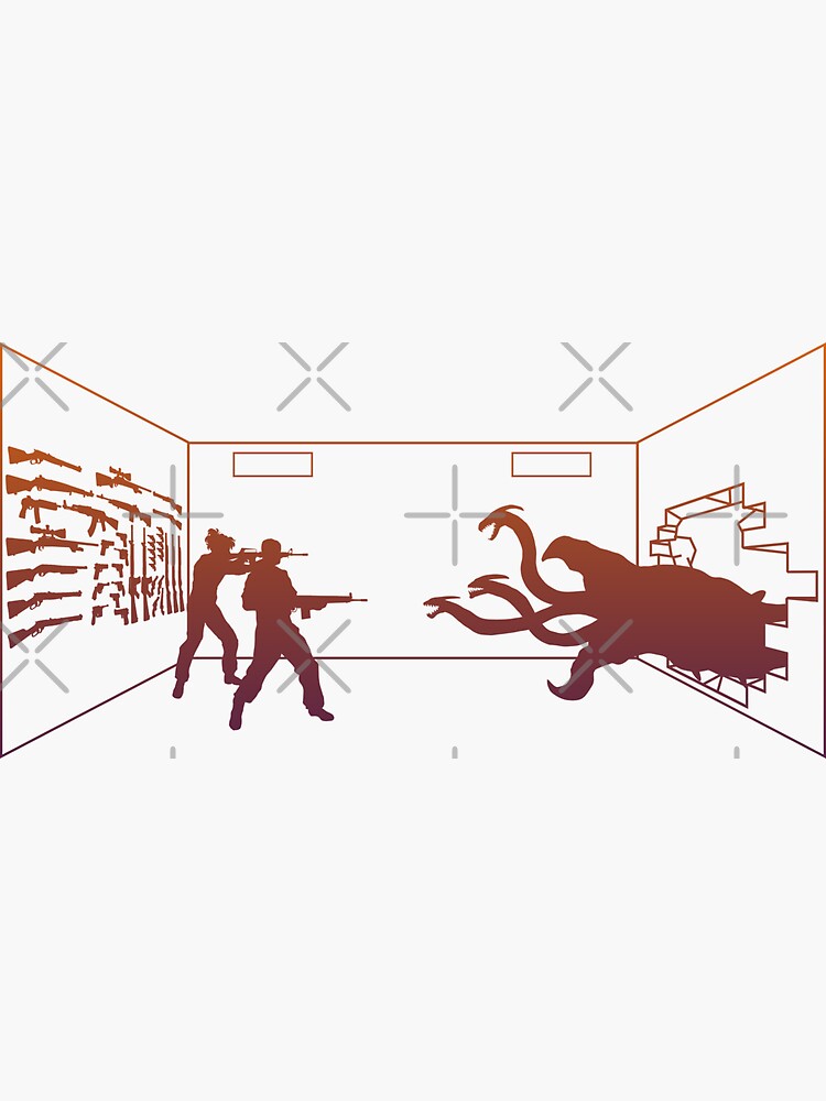 "The Wrong Rec Room" Sticker for Sale by CCCDesign | Redbubble