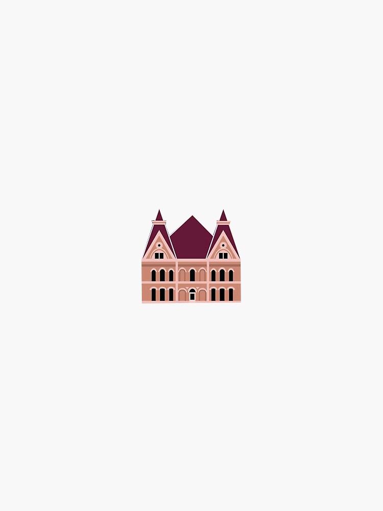 "Old Main Texas State" Sticker for Sale by rosegold18 | Redbubble