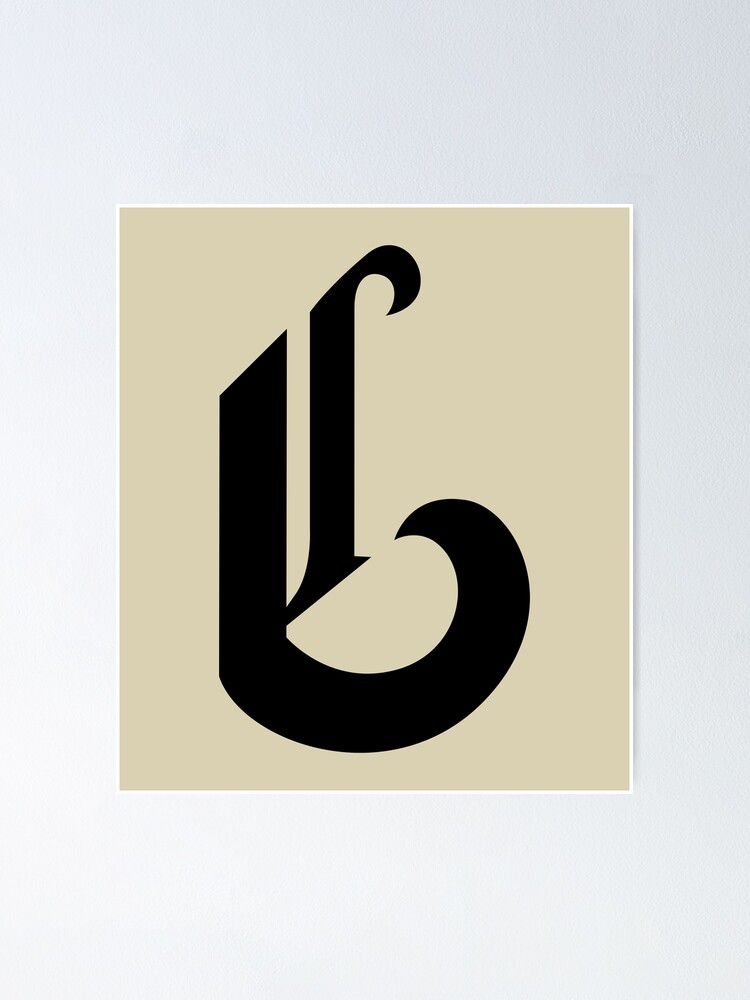 "Little [b] Sigil" Poster for Sale by DayMae | Redbubble