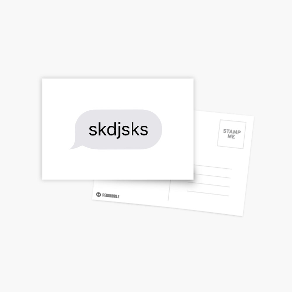 "sksksk" Sticker for Sale by megancabral | Redbubble