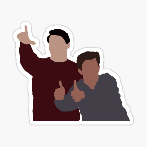 Chandler Bing Stickers | Redbubble