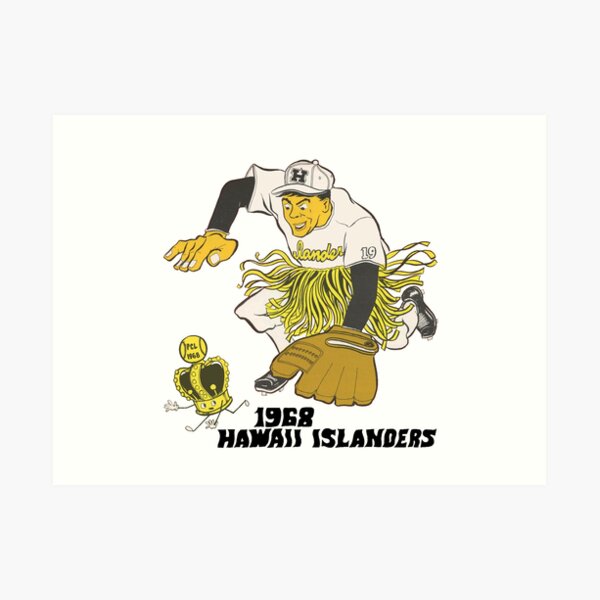 "1968 Hawaii Islanders Baseball" Kunstdruck von ckchun | Redbubble