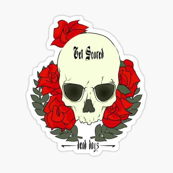 "Get Scared: The Dead Days" Sticker for Sale by Staarzz | Redbubble
