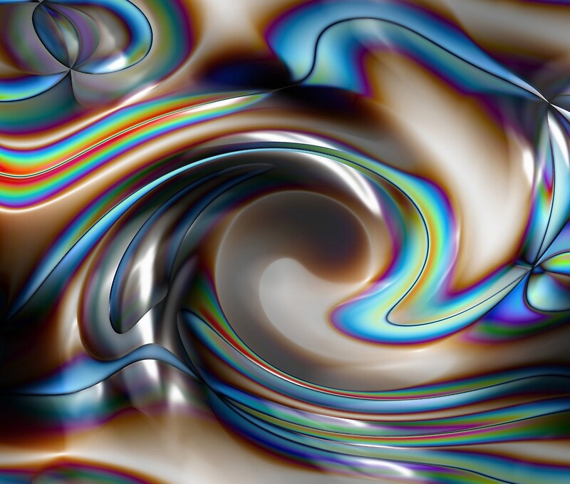 "Crystal Swirl" by sloganwriter12 | Redbubble