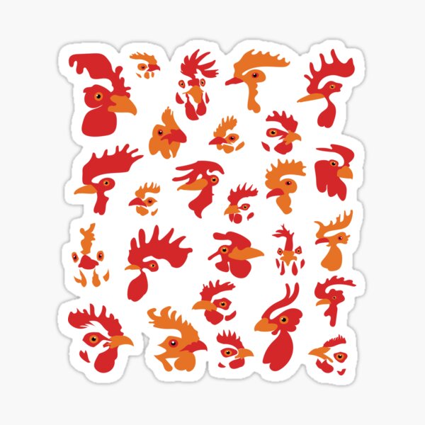 "free range " Sticker by wallywilbert | Redbubble
