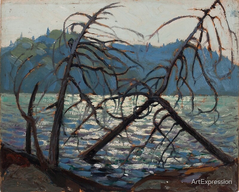 "Tom Thomson - Canoe Lake Spring" by ArtExpression | Redbubble