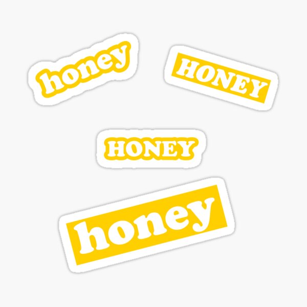 "Honey Sticker Pack" Sticker by skr0201 | Redbubble