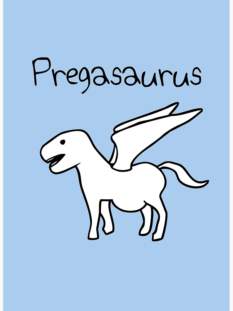 "Pregasaurus (Pregnant Pegasaurus)" Photographic Print for Sale by ...