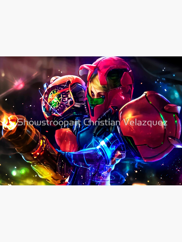 "Samus Metroid" Sticker for Sale by chrishbk67 | Redbubble