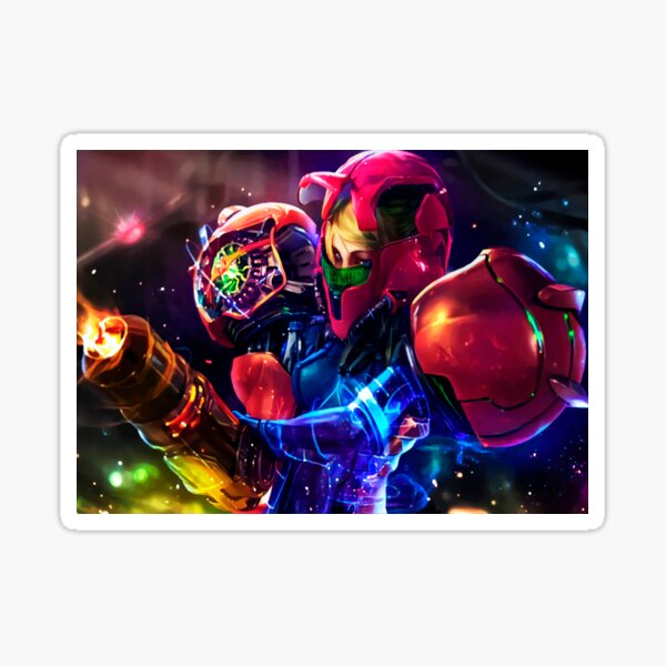 "Samus Metroid" Sticker for Sale by chrishbk67 | Redbubble