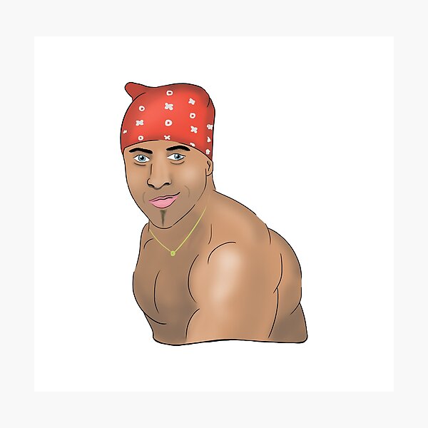 "Ricardo Milos Dancing Meme" Photographic Print by Barnyardy | Redbubble