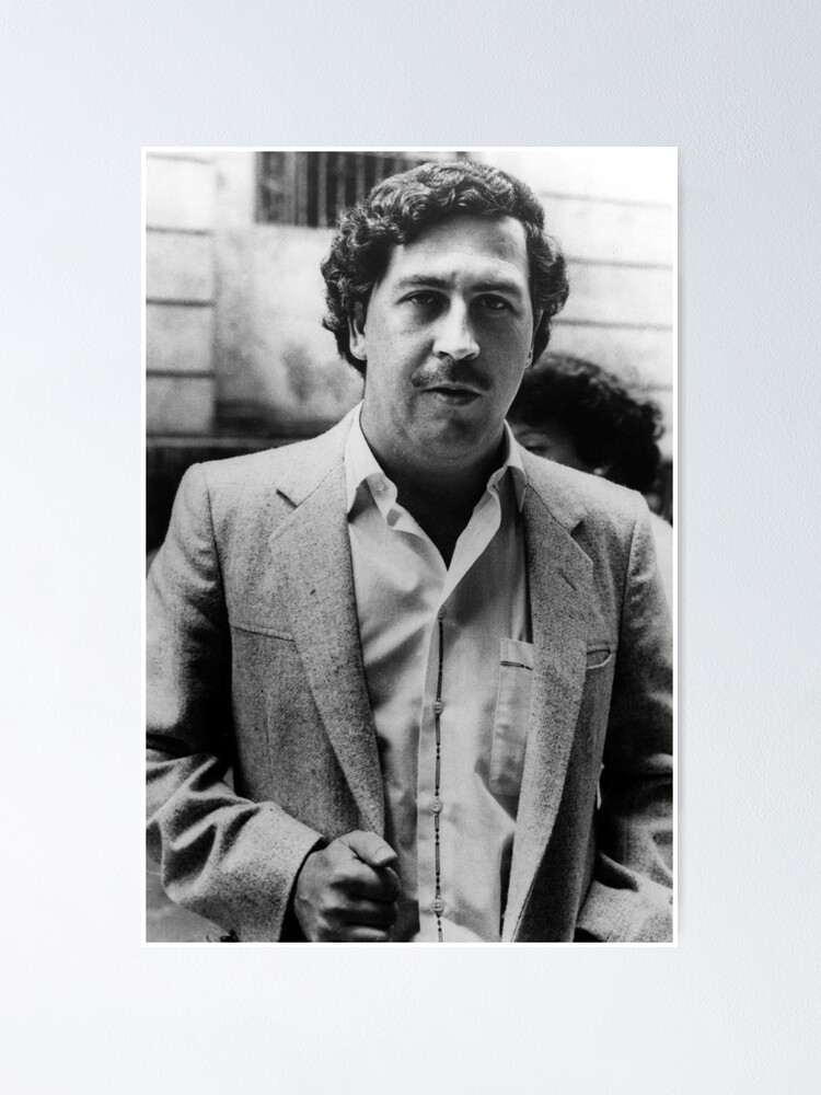 "Pablo Escobar" Poster by MLBSSTORE | Redbubble