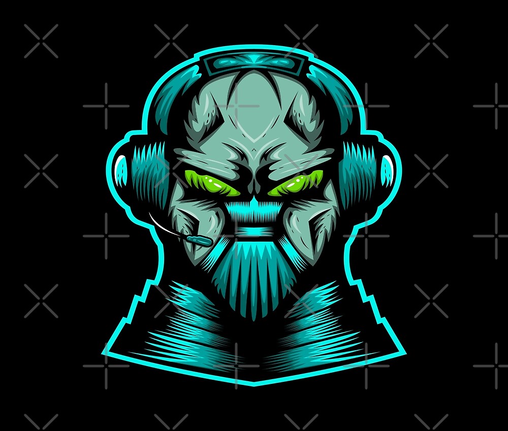 "Alien Gamer" by leen12 | Redbubble