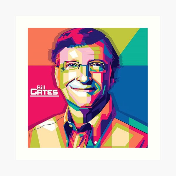 Bill Gates Art Prints | Redbubble