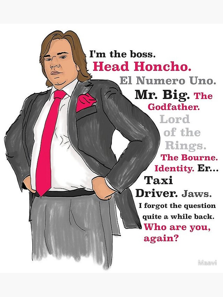 "Douglas Reynholm: The Boss" Poster for Sale by DJRobbyRob0425 | Redbubble