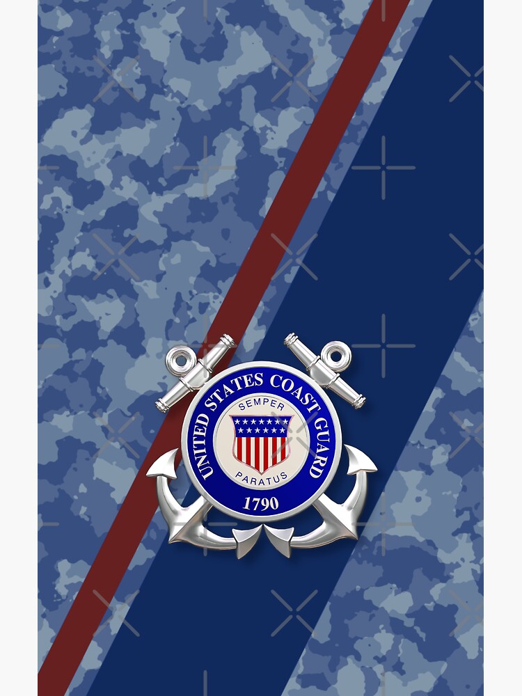 "United States Coast Guard Phone Cover" Sticker for Sale by ...
