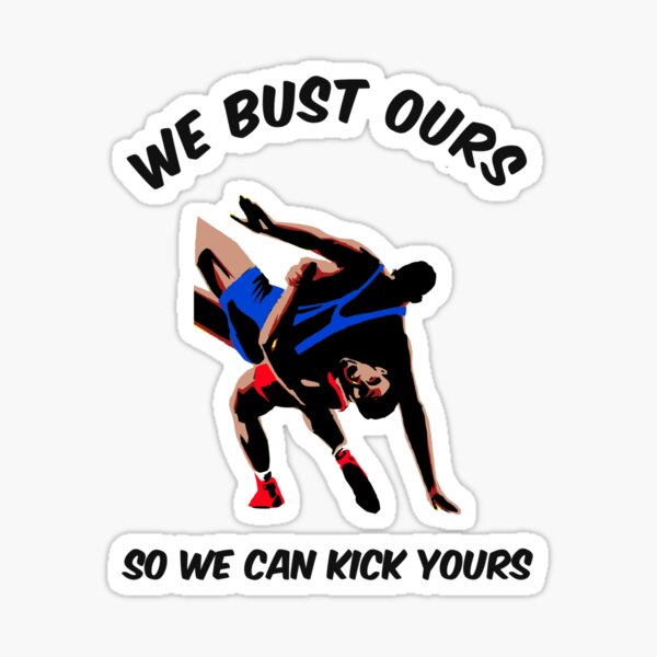 Wrestling Headgear Stickers | Redbubble