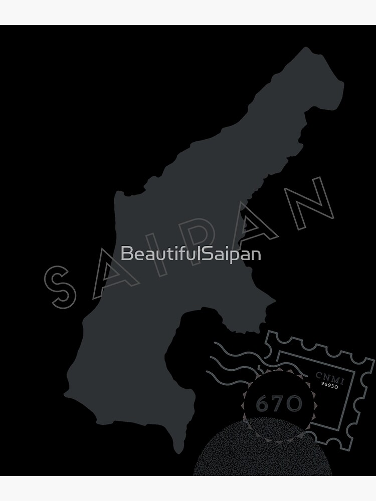 "Saipan Island 670 CNMI 96950 T-shirts, Stickers, Bags, Mugs, Travel ...