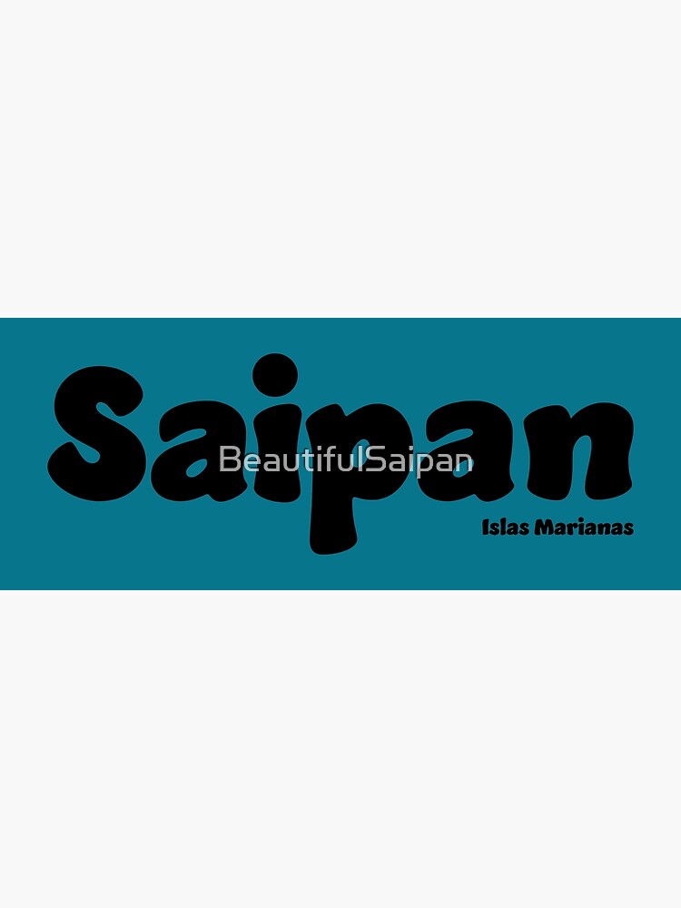 "Saipan Islas Marianas Stickers and Products by Beautiful Saipan ...