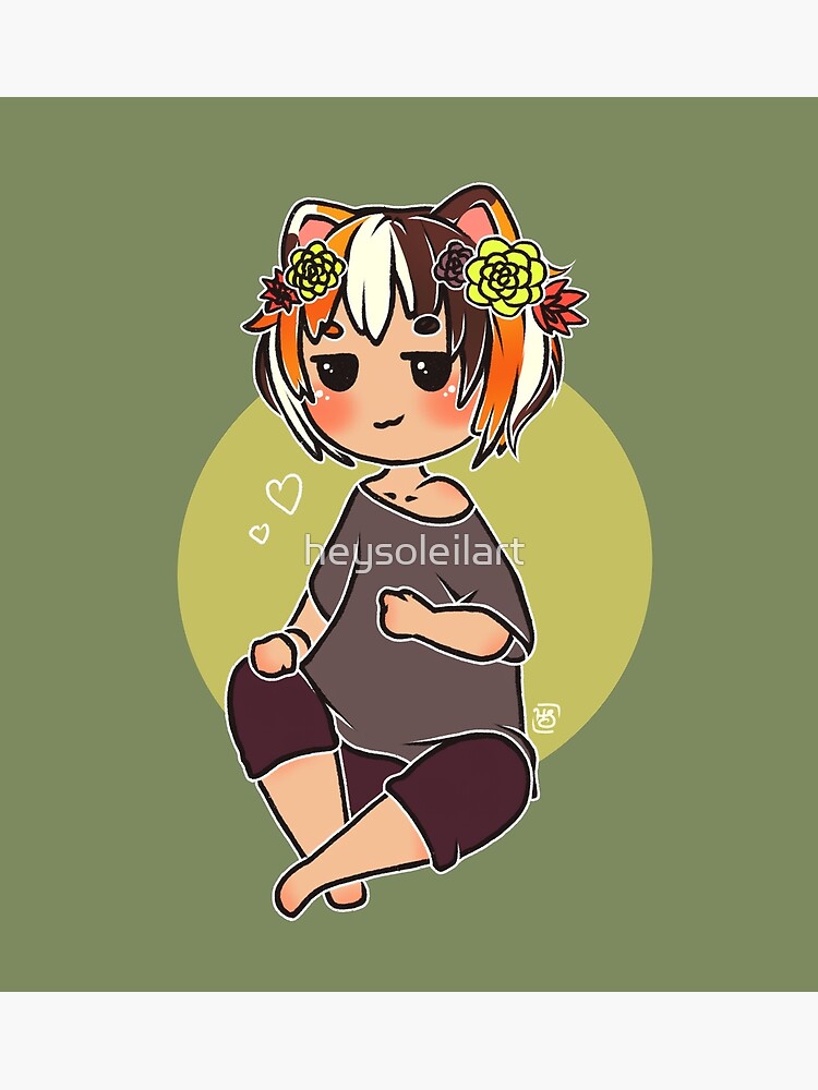 "Calico Chibi" Poster for Sale by heysoleilart | Redbubble