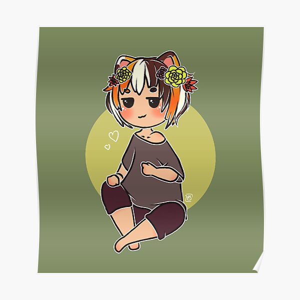 "Calico Chibi" Poster for Sale by heysoleilart | Redbubble