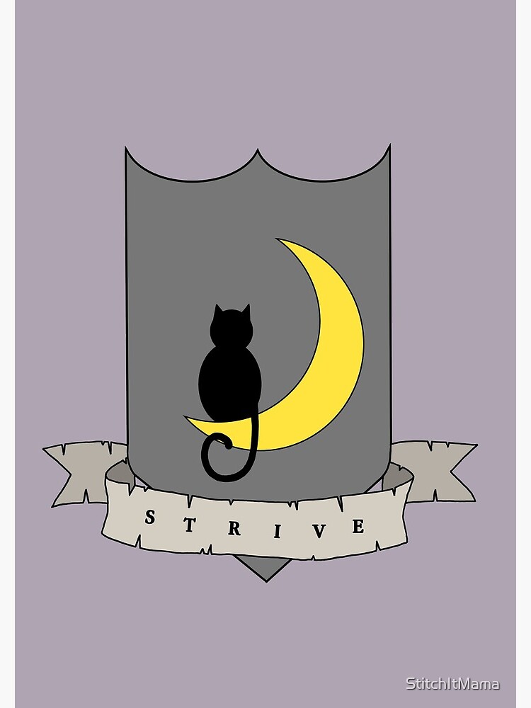 "Miss Cackle's Academy Logo" Spiral Notebook by StitchItMama | Redbubble