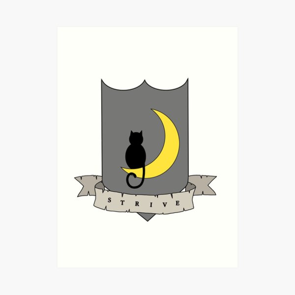 "Miss Cackle's Academy Logo" Art Print for Sale by StitchItMama | Redbubble