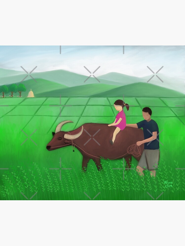 "Kalabaw" Art Print for Sale by WynaDizon | Redbubble