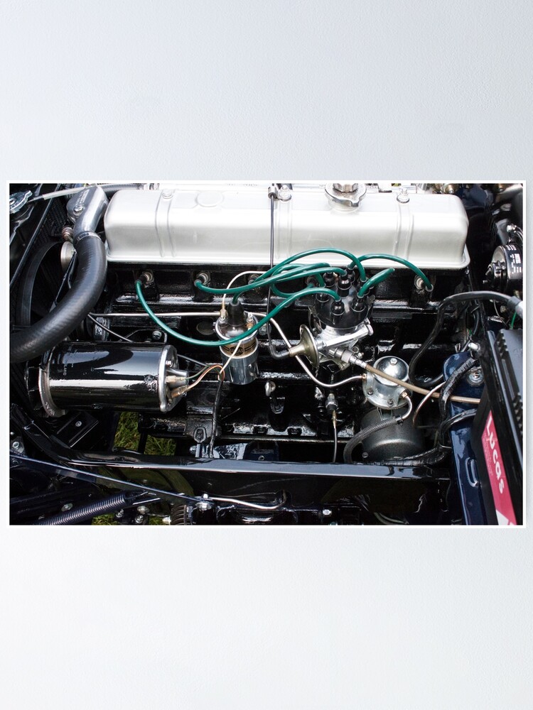 "Jensen Engine" Poster by BritishYank | Redbubble