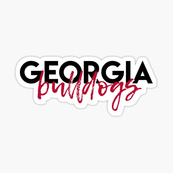Georgia Bulldogs Stickers | Redbubble