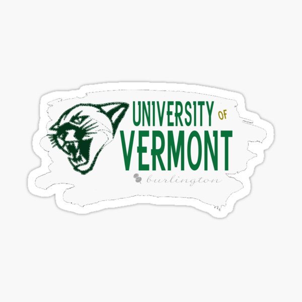 "University of Vermont Sticker" Sticker for Sale by algilbert | Redbubble