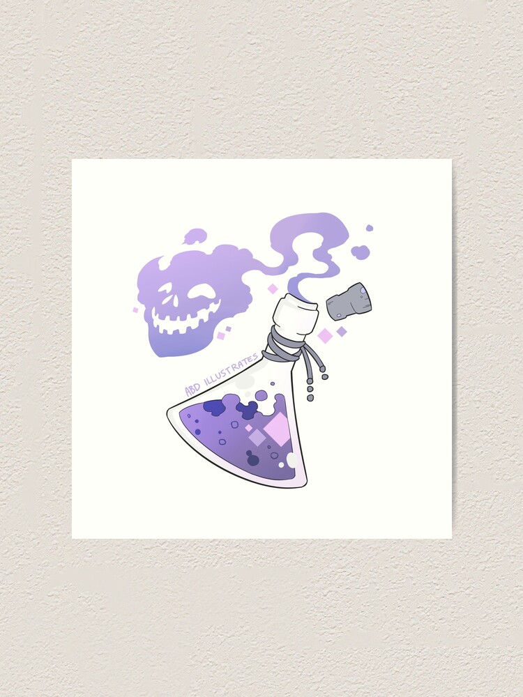 "Toxic Tonic" Art Print for Sale by ABD-illustrates | Redbubble